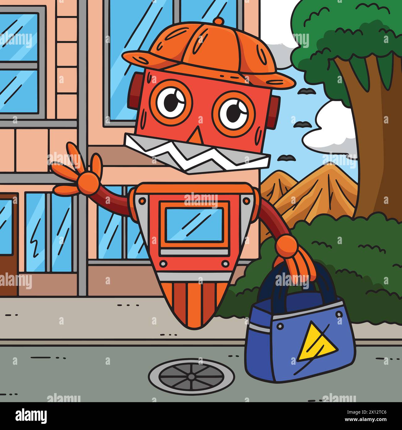 Borsa che galleggia Immagini Vettoriali Stock - Alamy