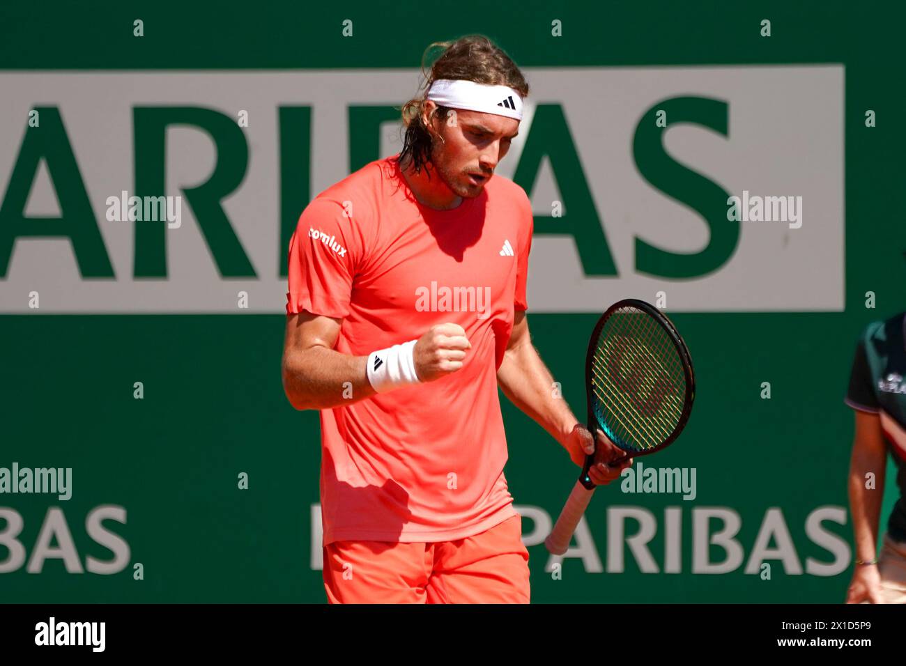 MONTE-CARLO, MONACO - 11 APRILE: La Grecia Stefanos Tsisipas al Rolex ...