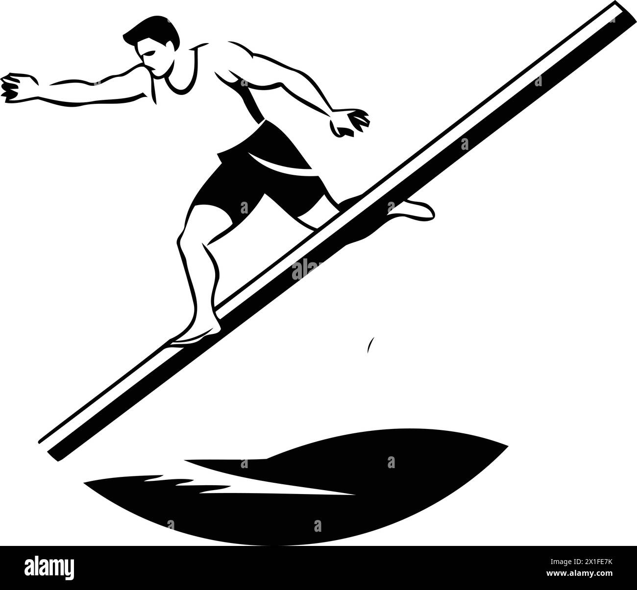 Una traversa Immagini Vettoriali Stock - Alamy