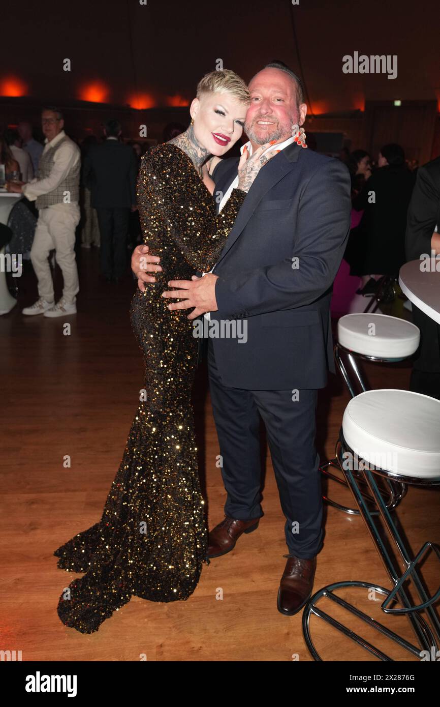 RADIO REGENBOGEN Award AM 19.04.2024 nella der Europa-Park Arena di Rust mit Melanie Müller mit ...