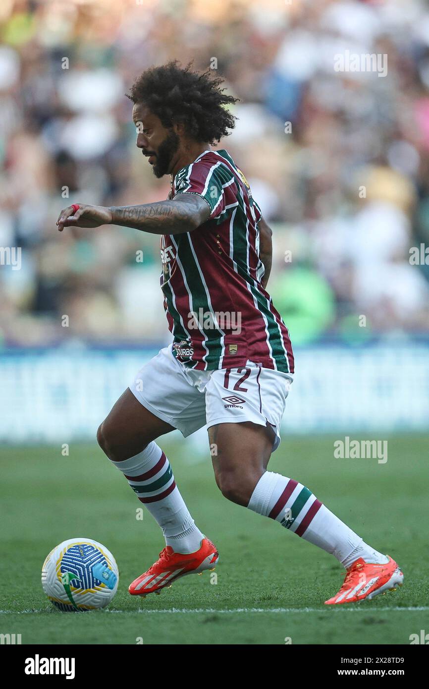 20 aprile 2024: Stadio Maracana, Rio de Janeiro, Brasile: Campeonato ...