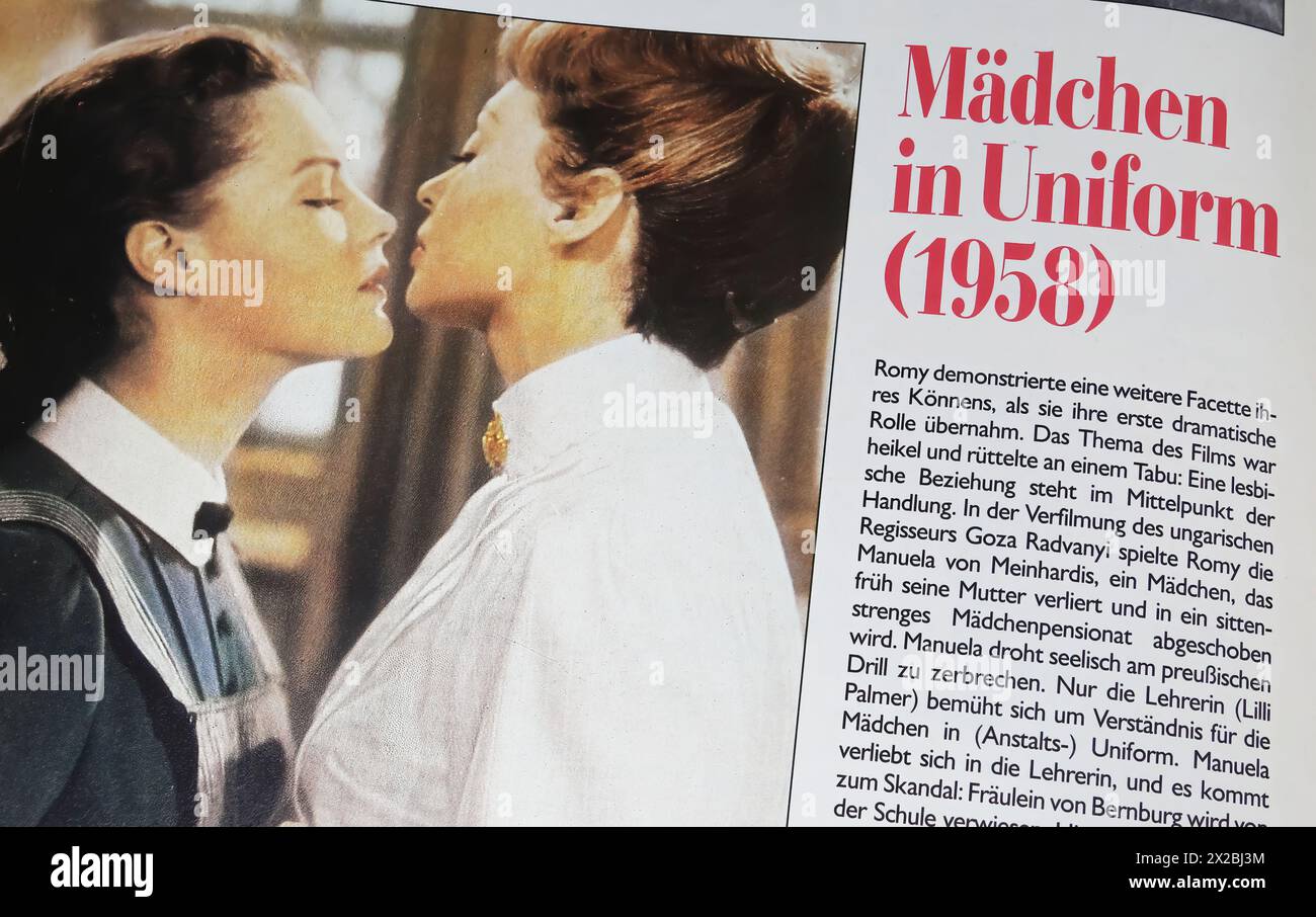Romy schneider and lilli palmer immagini e fotografie stock ad alta risoluzione - Alamy