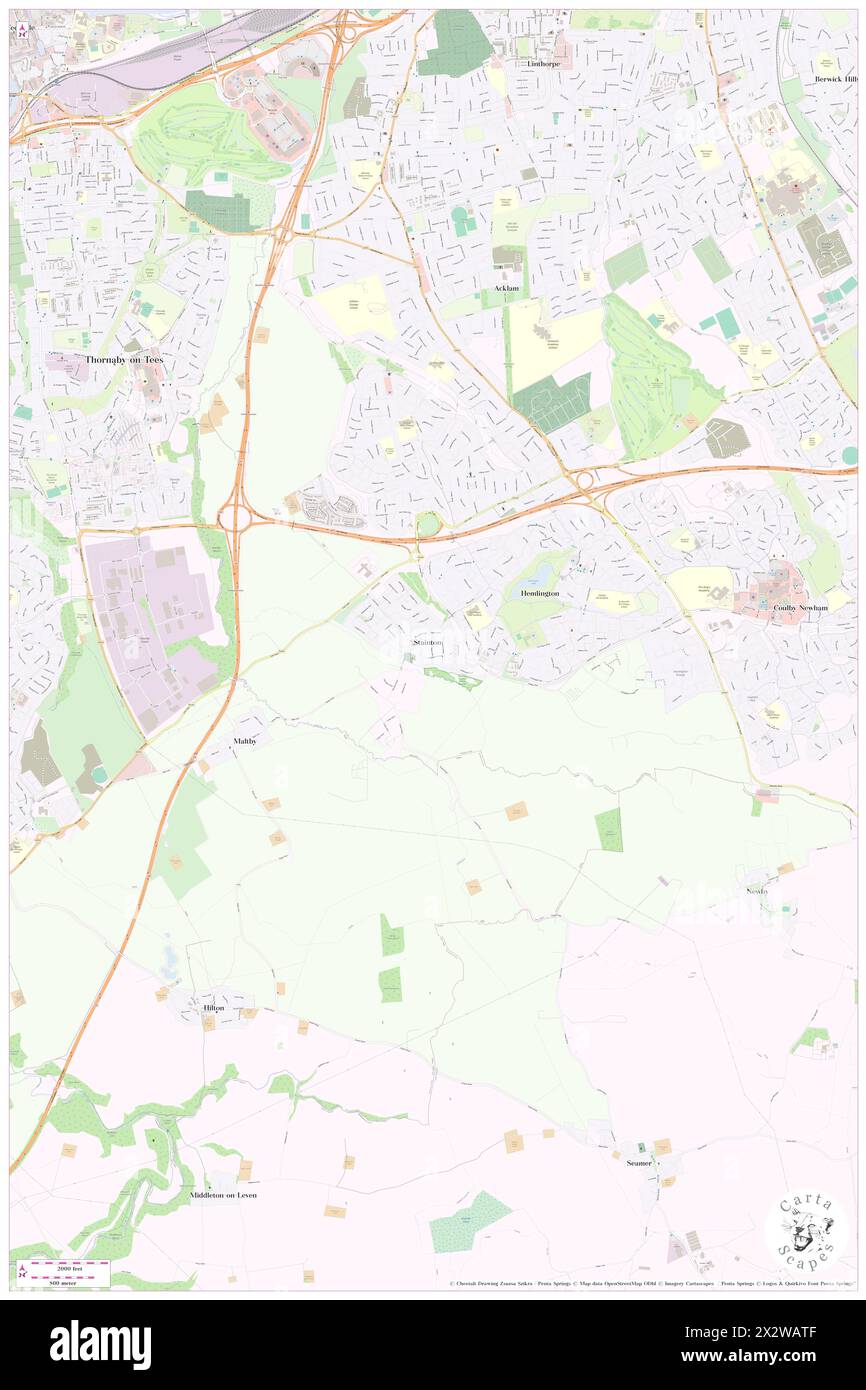 Stainton, Middlesbrough, GB, Regno Unito, Inghilterra, N 54 31' 12'', S ...