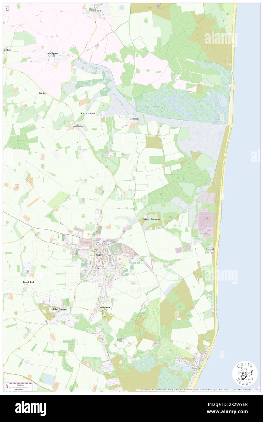 Leiston, Suffolk, GB, Regno Unito, Inghilterra, N 52 12' 21''', N 1 34 ...