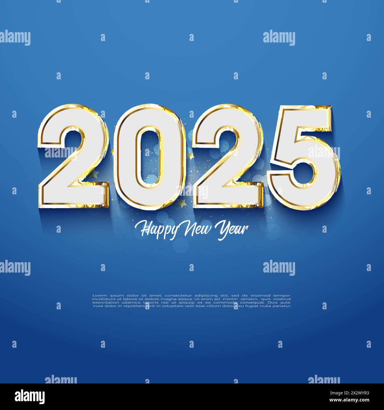 Anno nuovo 2025 con un design dei numeri molto semplice e bello ... Anno nuovo 2025 con un design dei numeri molto semplice e bello ...