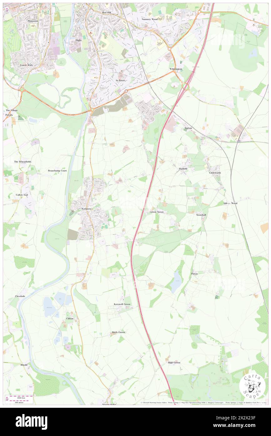 Kempsey, Worcestershire, GB, Regno Unito, Inghilterra, N 52 8' 21'', S ...