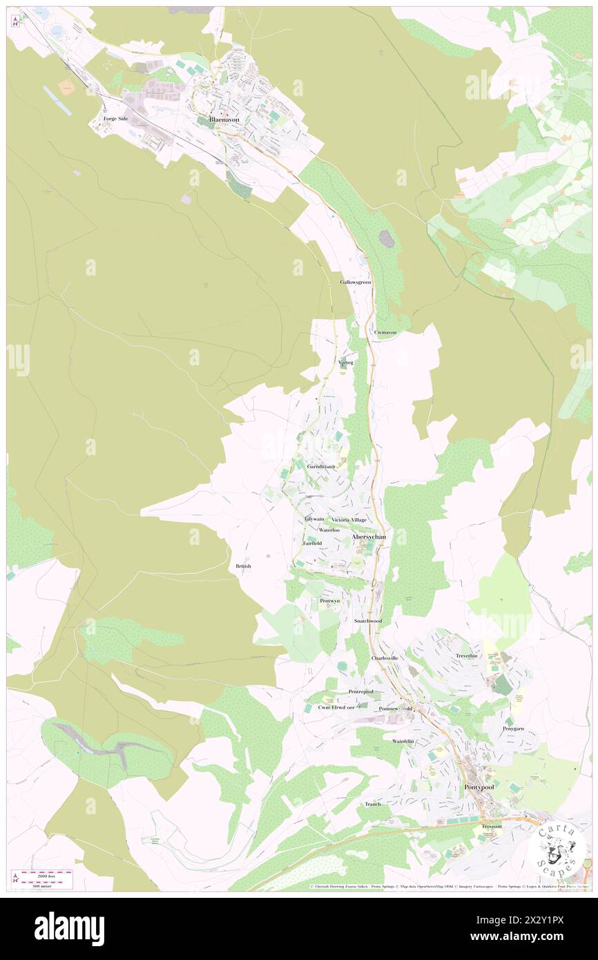 Abersychan, Torfaen County Borough, GB, Regno Unito, Galles, N 51 43 ...