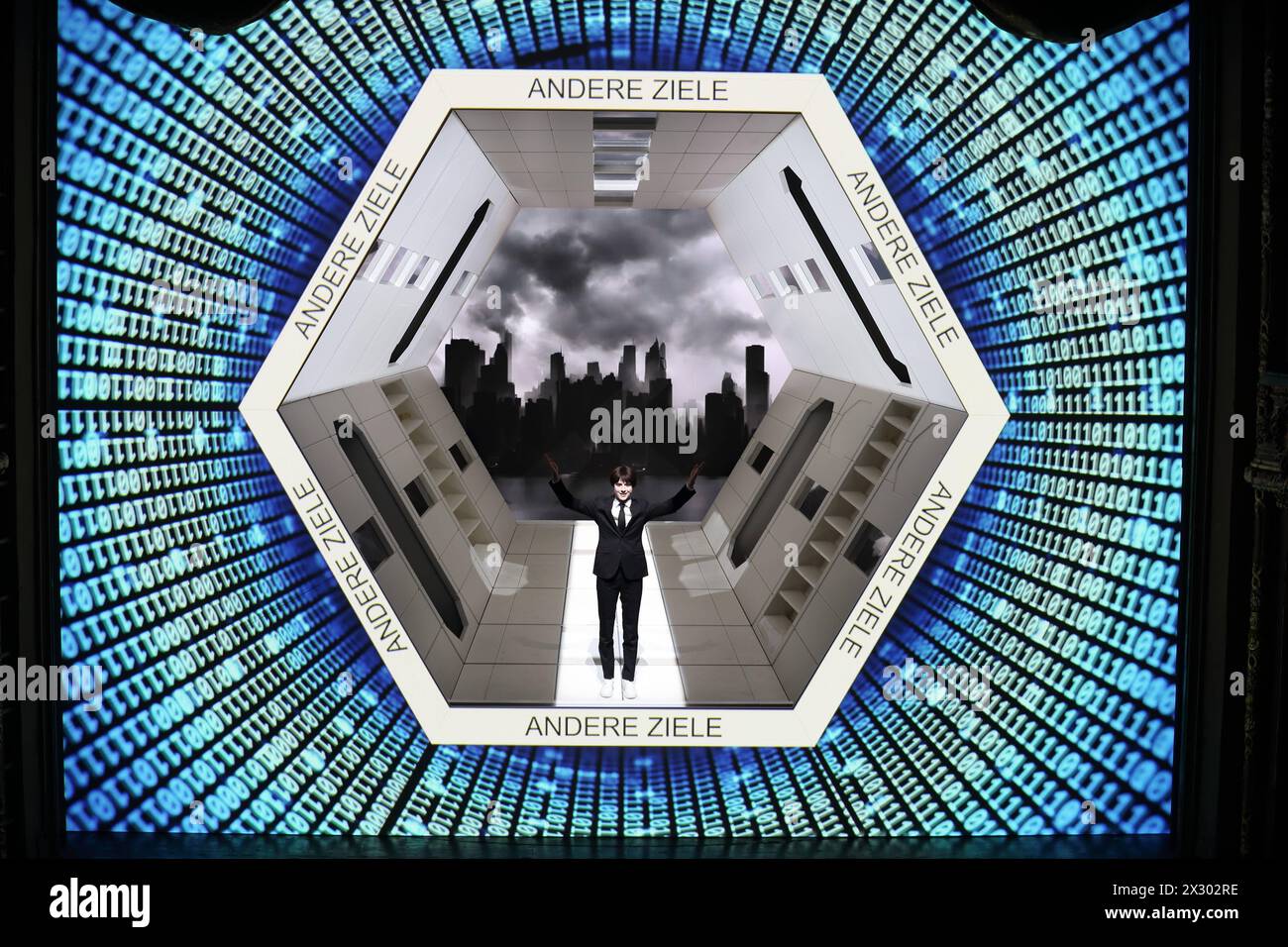 Amelie Willberg während der Fotoprobe für das Stück RCE ...