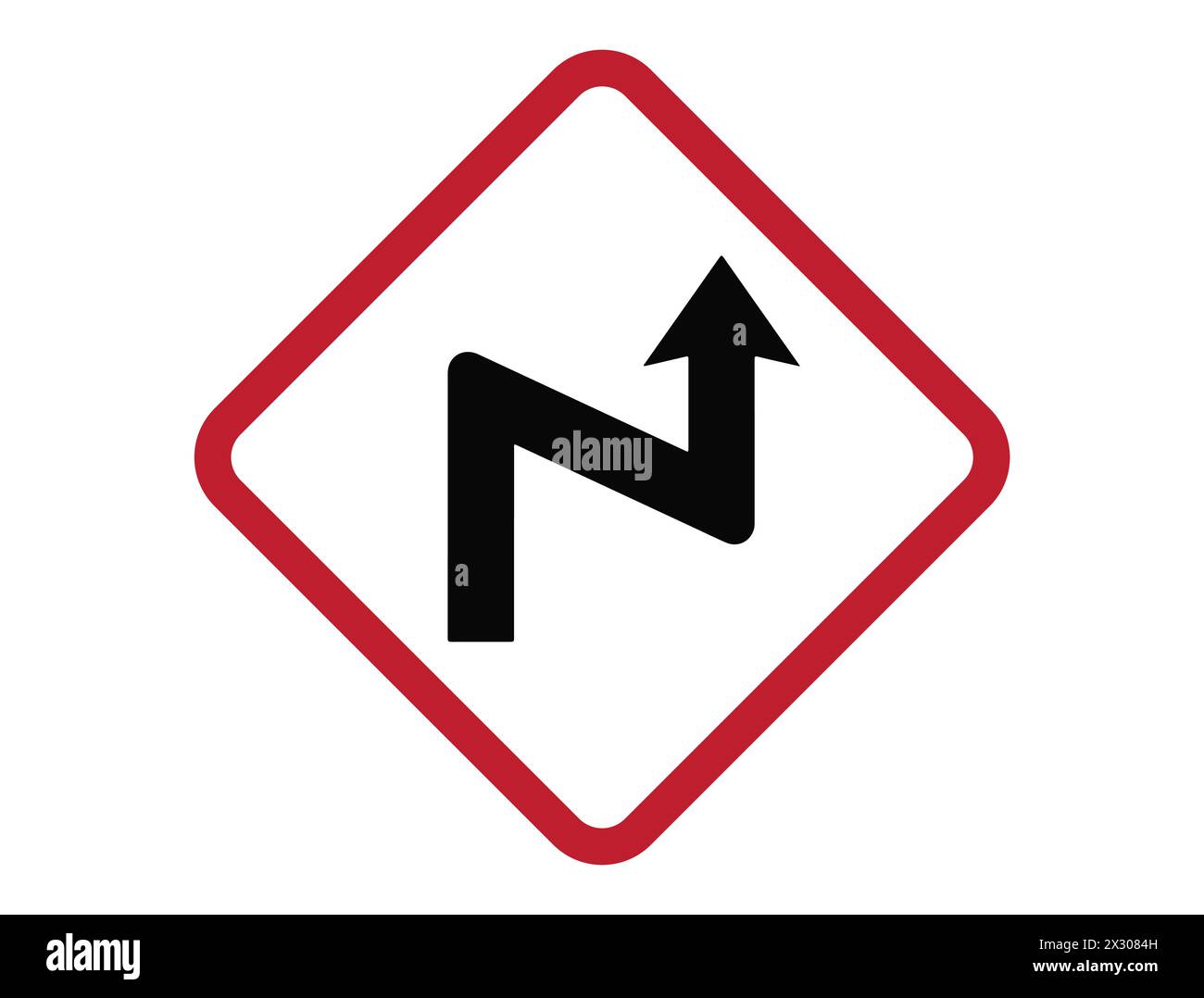 Cartello stradale bianco Immagini Vettoriali Stock - Alamy