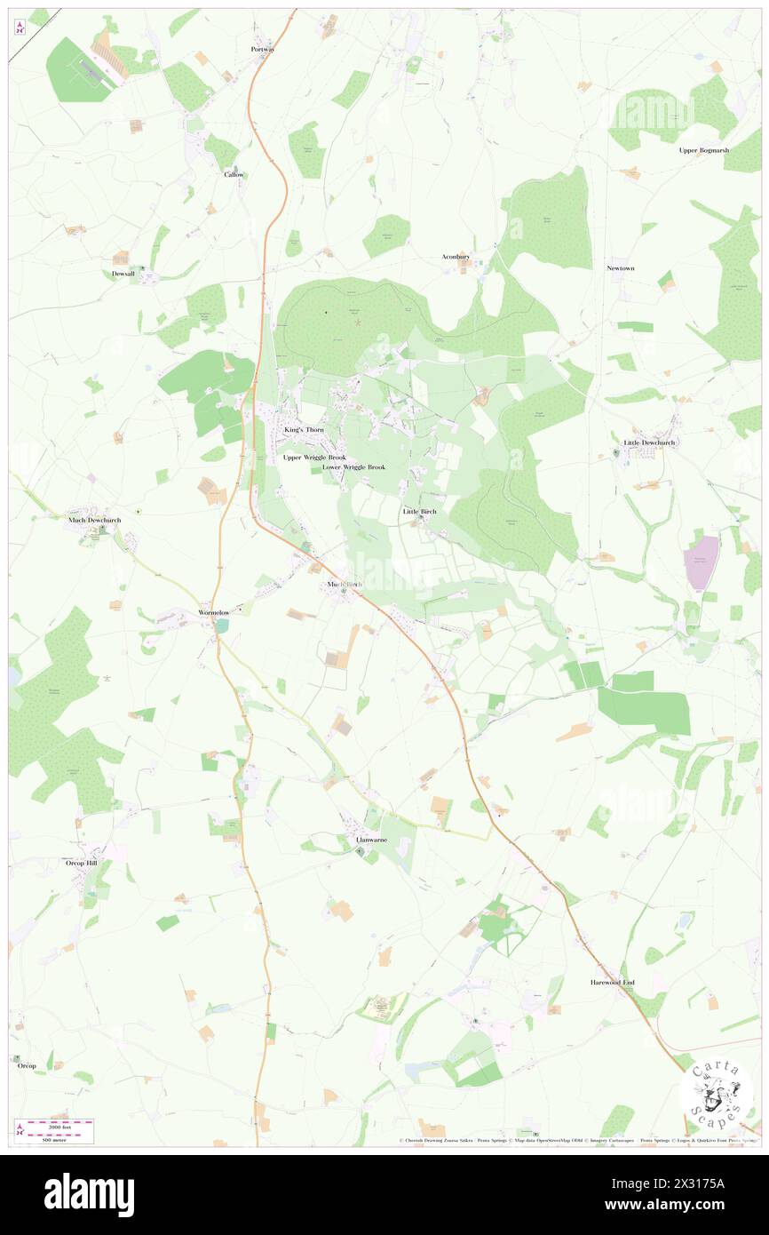Much Birch, Herefordshire, GB, Regno Unito, Inghilterra, N 51 58' 19 ...
