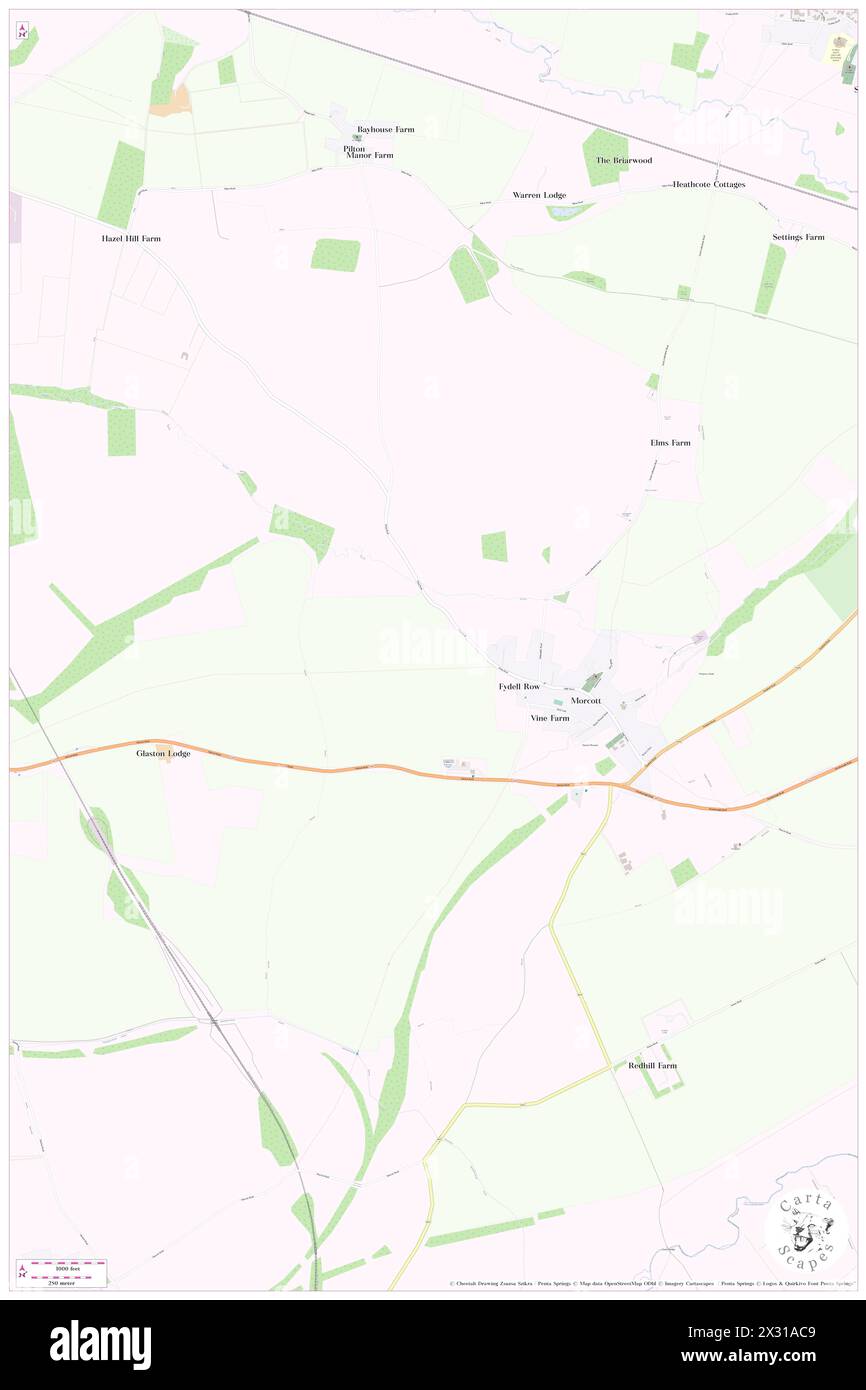 Morcott, District of Rutland, GB, Regno Unito, Inghilterra, N 52 35' 52 ...