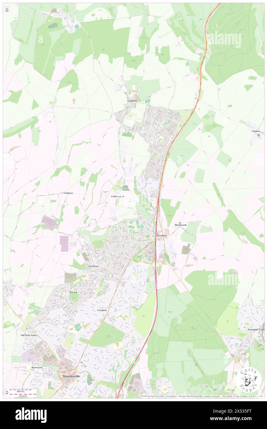 Mappa di horndean immagini e fotografie stock ad alta risoluzione - Alamy