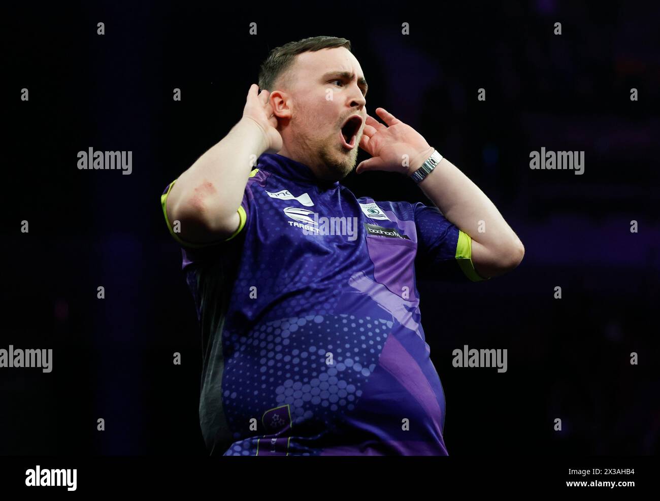 25 aprile 2024, M&S Bank Arena, Liverpool, Inghilterra; 2024 PDC ...