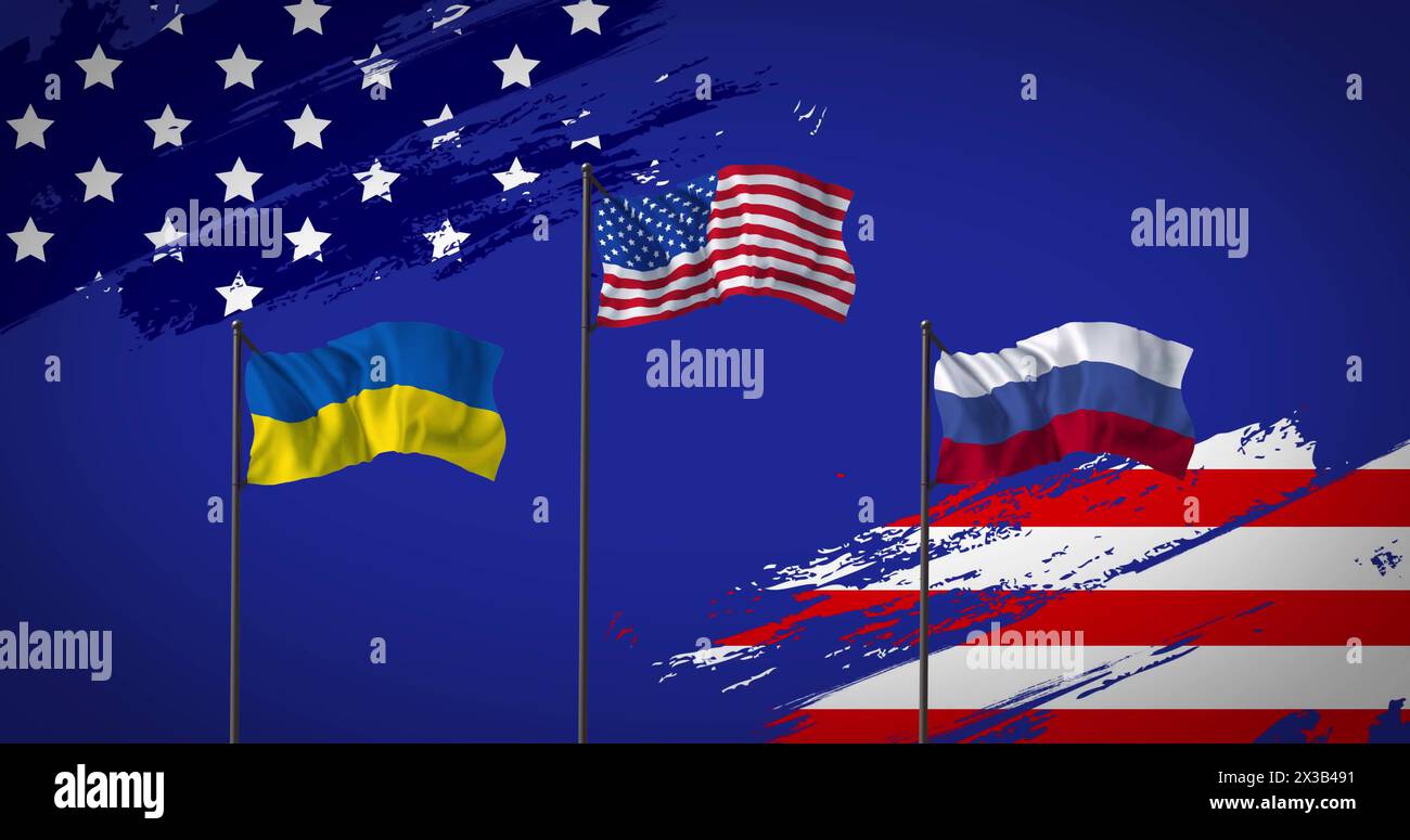 Bandiera america russia ucraina immagini e fotografie stock ad alta ...