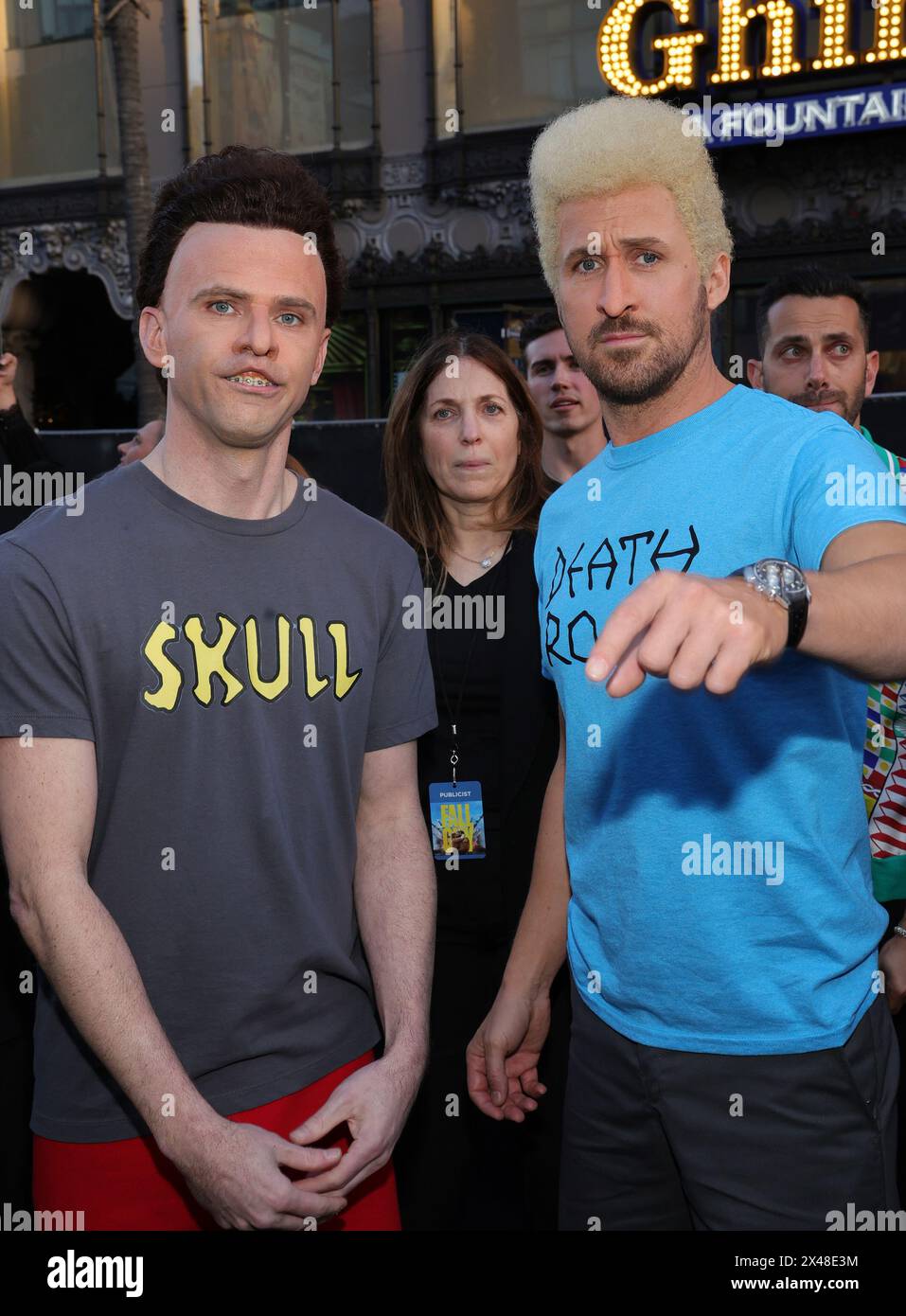 Hollywood, CA. 30 aprile 2024. Ryan Gosling, Mikey Day, Beavis e ...