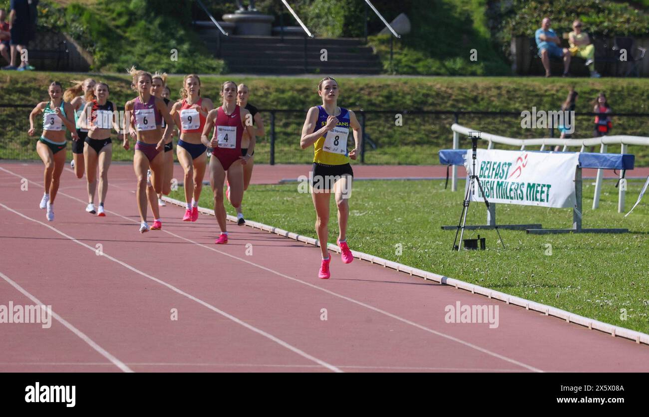 Mary Peters Track, Belfast, Irlanda del Nord, Regno Unito. 11 maggio ...