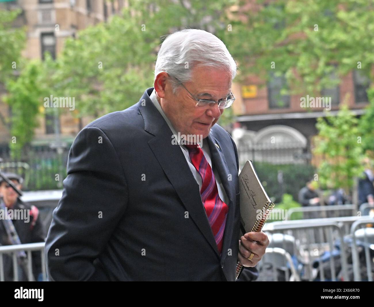 New York, Stati Uniti. 12 maggio 2024. Il senatore del New Jersey ...