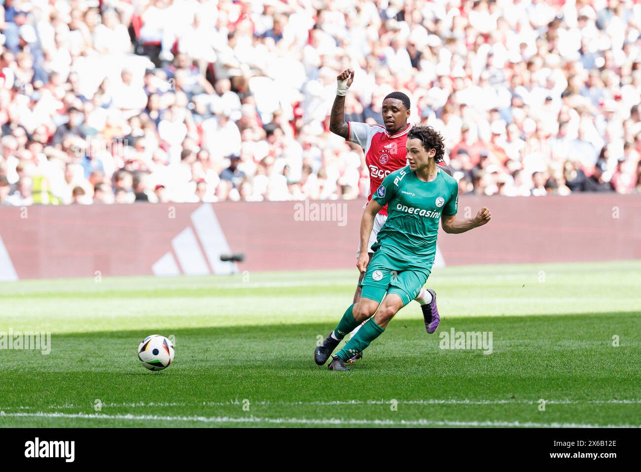 Amsterdam, Paesi Bassi. 12 maggio 2024. AMSTERDAM, JohanCruijff Arena, 12-05-2024, stagione 2023 ...