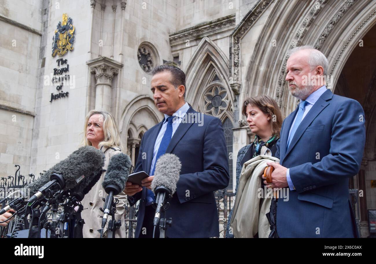 Londra, Inghilterra, Regno Unito. 14 maggio 2024. I genitori di Grace o ...