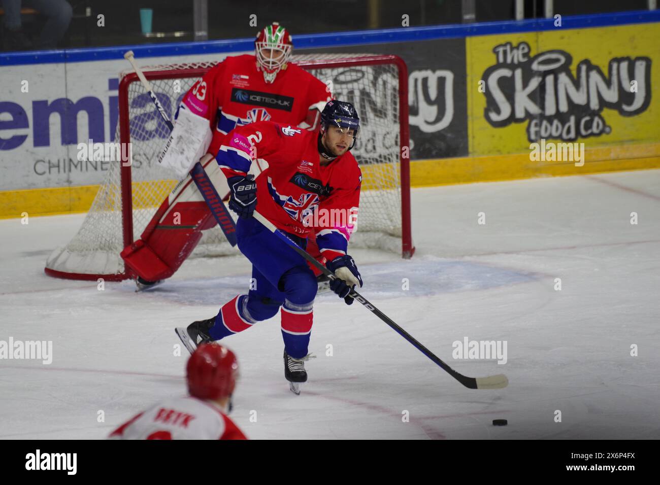 Nottingham, 27 aprile 2024. Sam Ruopp gioca per la Gran Bretagna contro ...