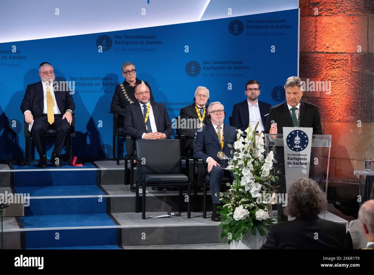 Robert HABECK, Bundeswirtschaftsminister, bei Seiner Rede ...