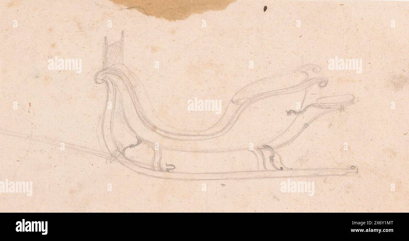 Disegno di una slitta trainata da cavalli immagini e fotografie stock ...