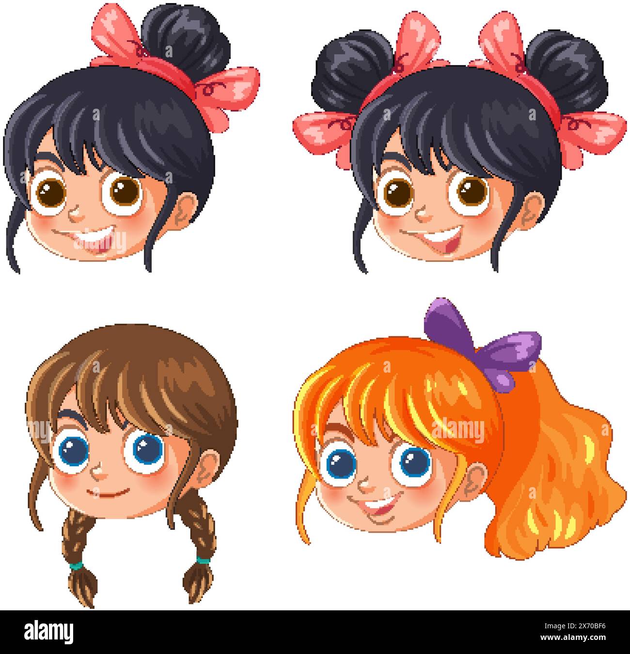 Acconciature Ragazza Chibi