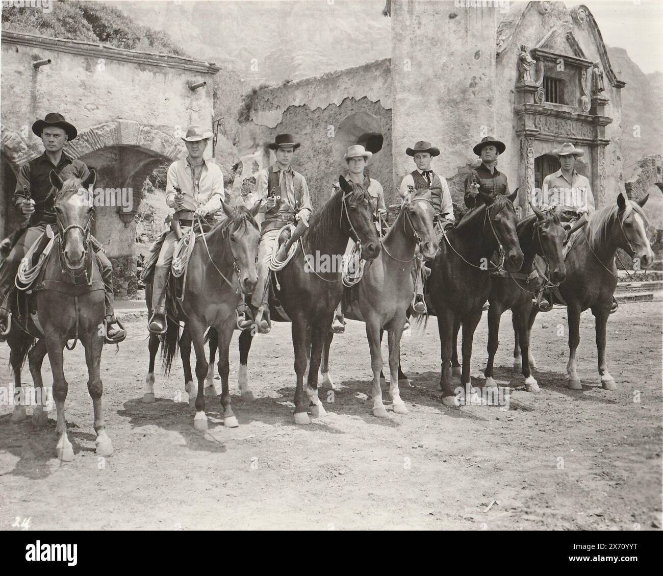 Guns of the magnificent seven immagini e fotografie stock ad alta ...