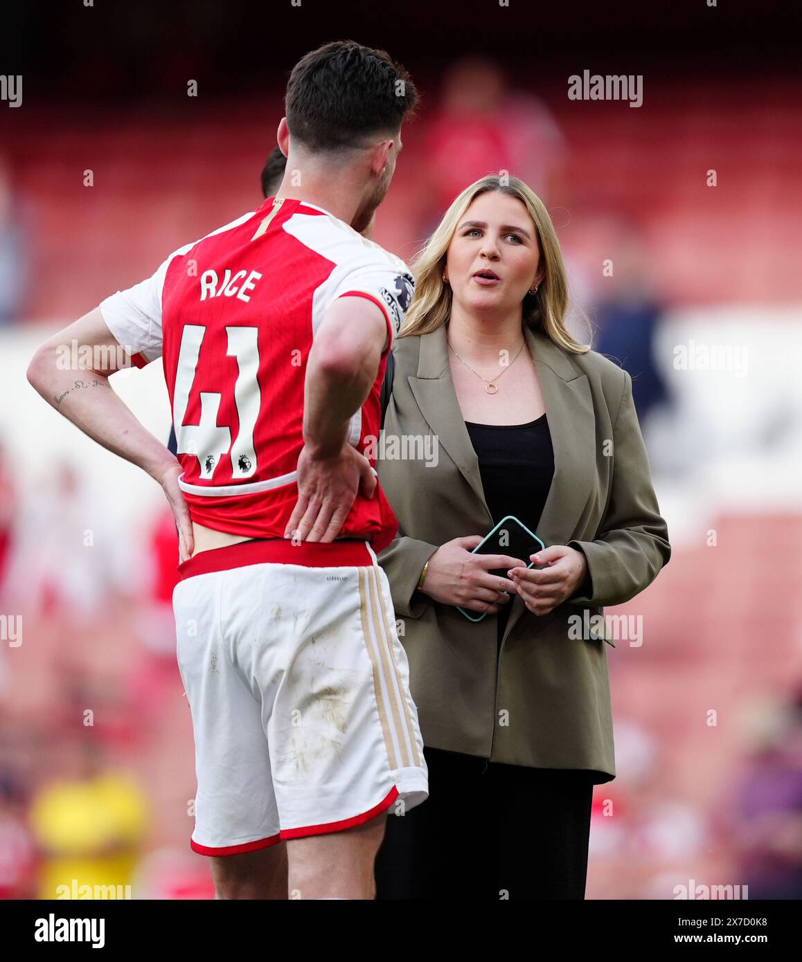 Declan rice girlfriend immagini e fotografie stock ad alta risoluzione ...