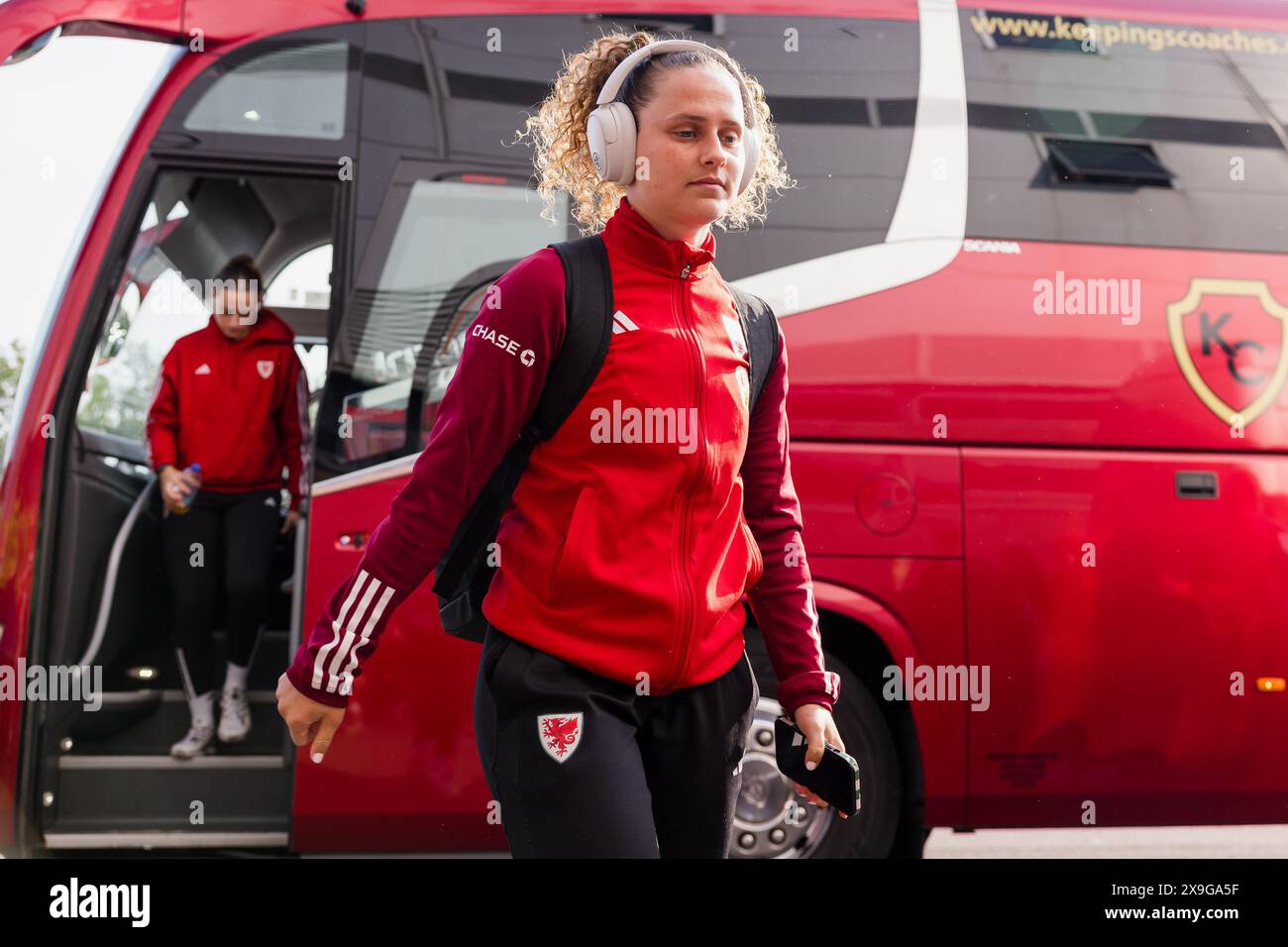 LLANELLI, GALLES - 31 MAGGIO 2024: Lois Joel gallese durante la partita ...
