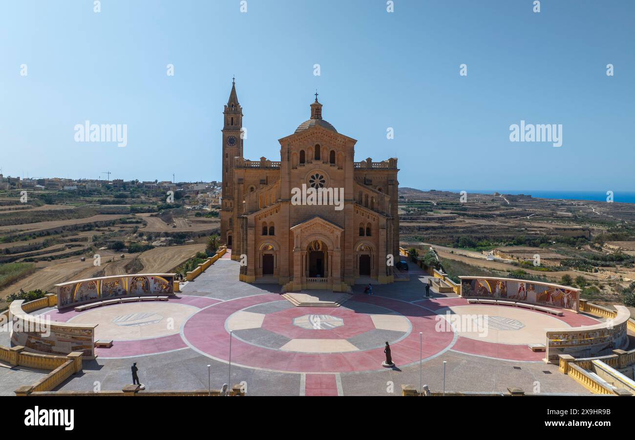 Malta, Gozo, Basilica del Santuario Nazionale della Beata Vergine di Ta ...