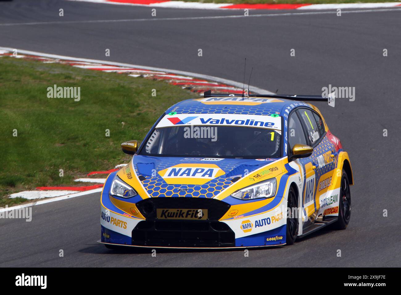 Ashley Sutton - Napa Racing UK - alla guida della Ford Focus ST numero ...