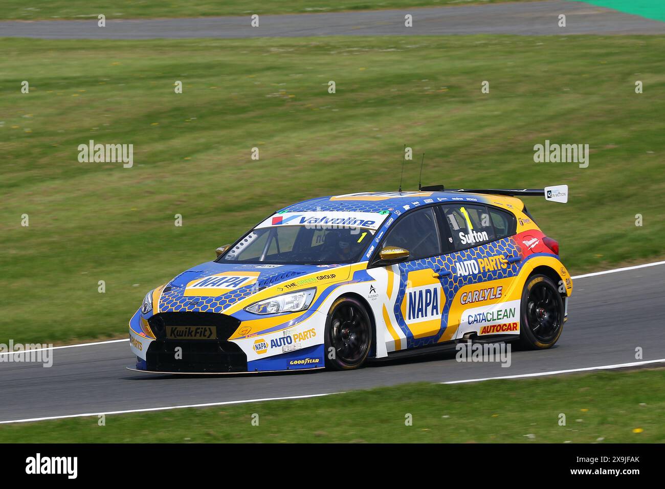 Ashley Sutton - Napa Racing UK - alla guida della Ford Focus ST numero ...