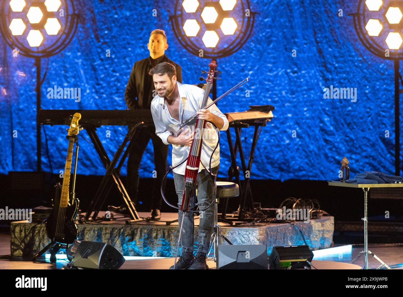 Hauser si esibisce a Hollywood, Florida, il 31 maggio 2024. La ...