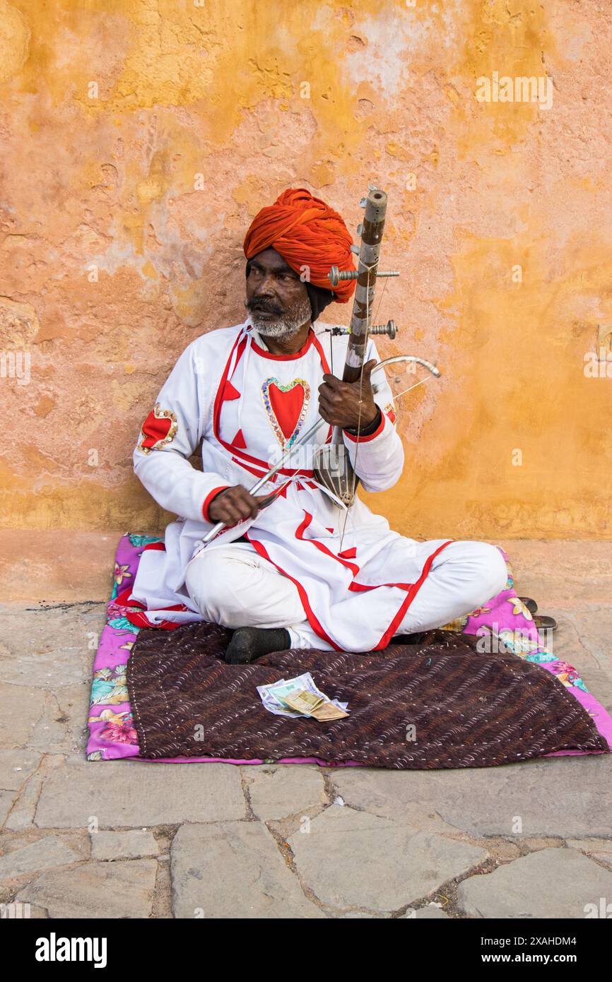 Indian rajasthani turban jaipur rajasthan immagini e fotografie stock ...