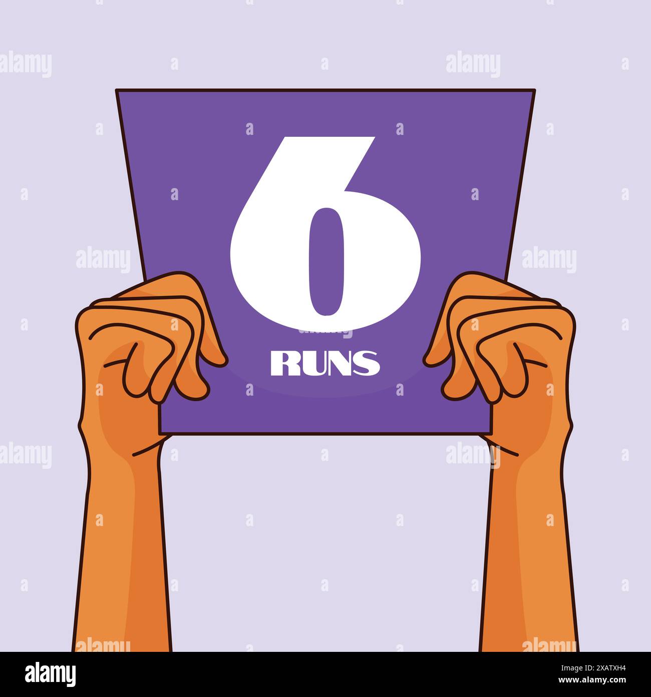 Cricket boundary Immagini Vettoriali Stock - Alamy