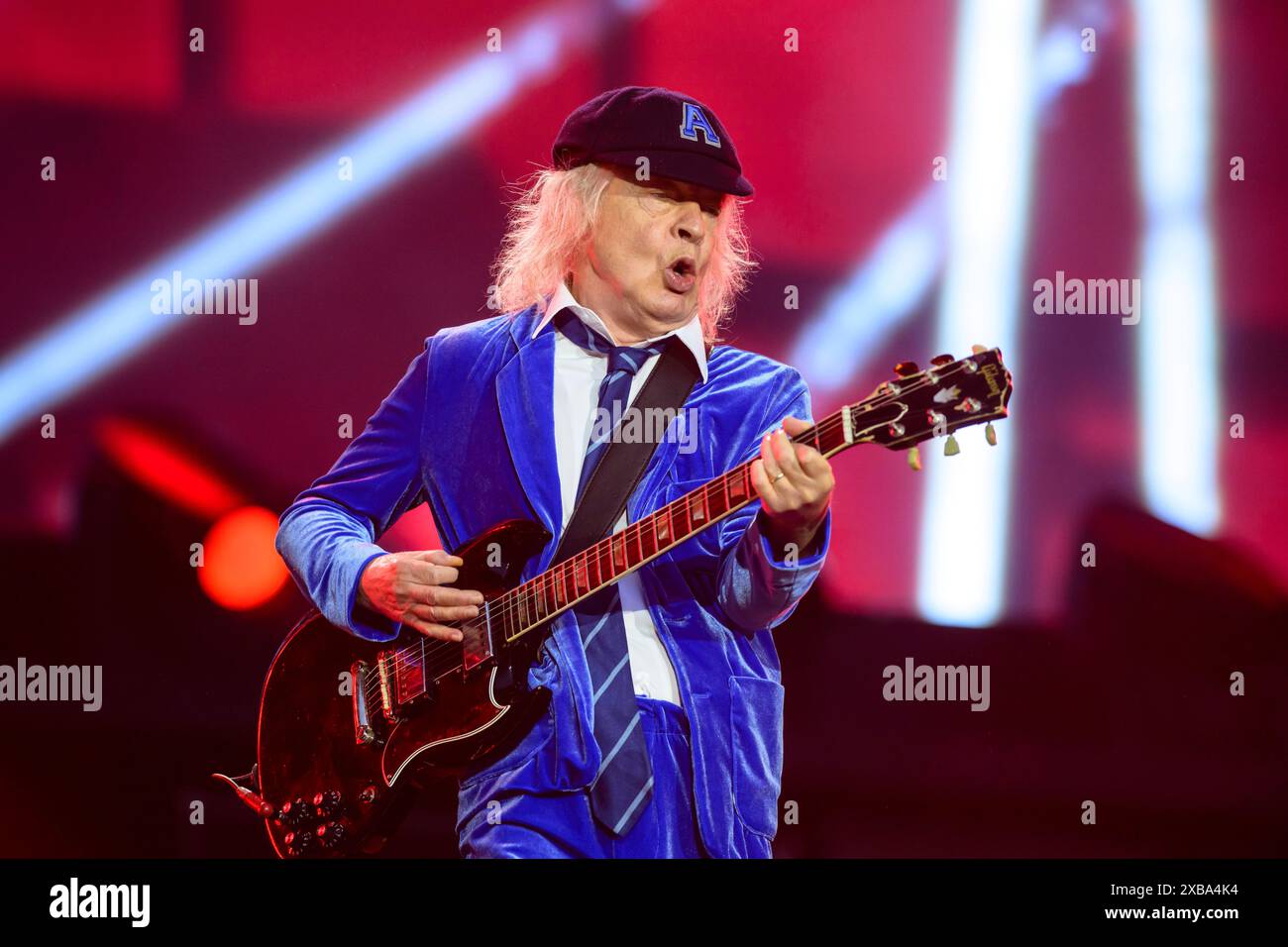 AC/DC Angus Young - Power Up Tour - Europa 2024 live im Olympiastadion, München AM 9.06.2024 ...