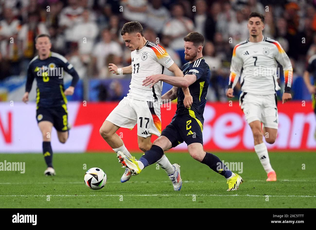 Anthony Ralston scozzese e Florian Wirtz tedesco (a sinistra ...