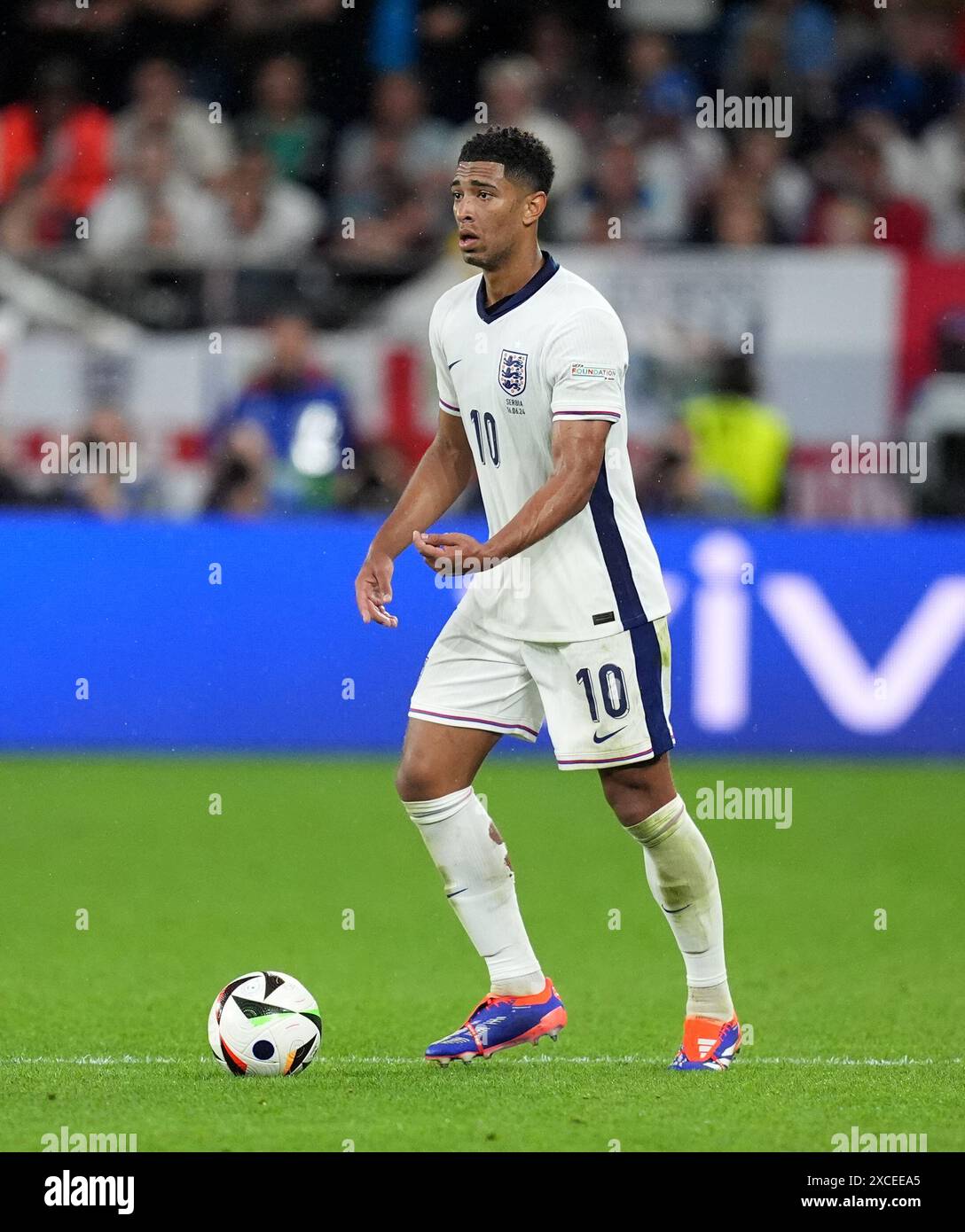 L'inglese Jude Bellingham durante la partita UEFA Euro 2024 del gruppo ...