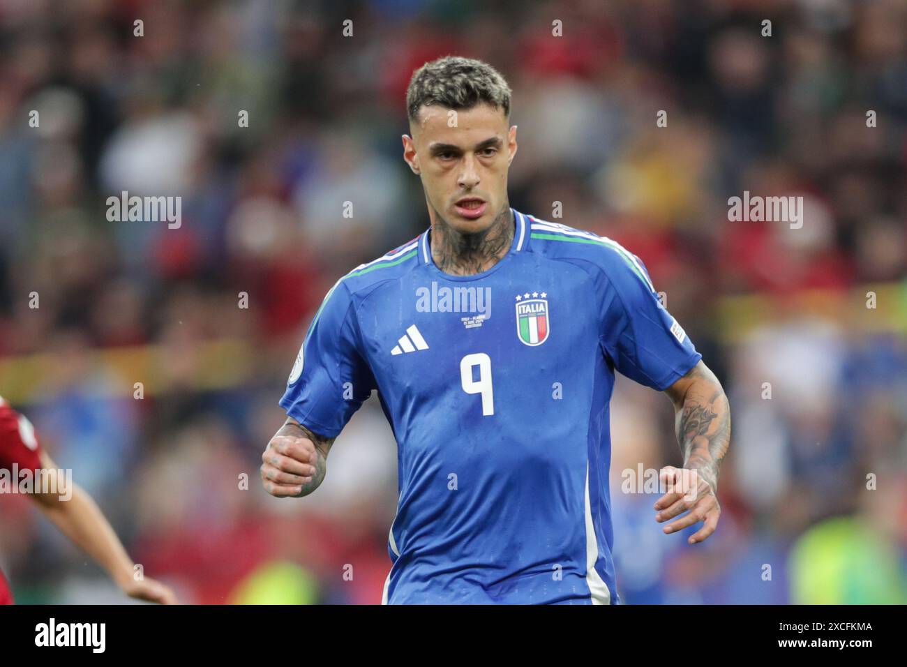 Dortmund, Germania. 15 giugno 2024. Gianluca Scamacca è stato visto ...