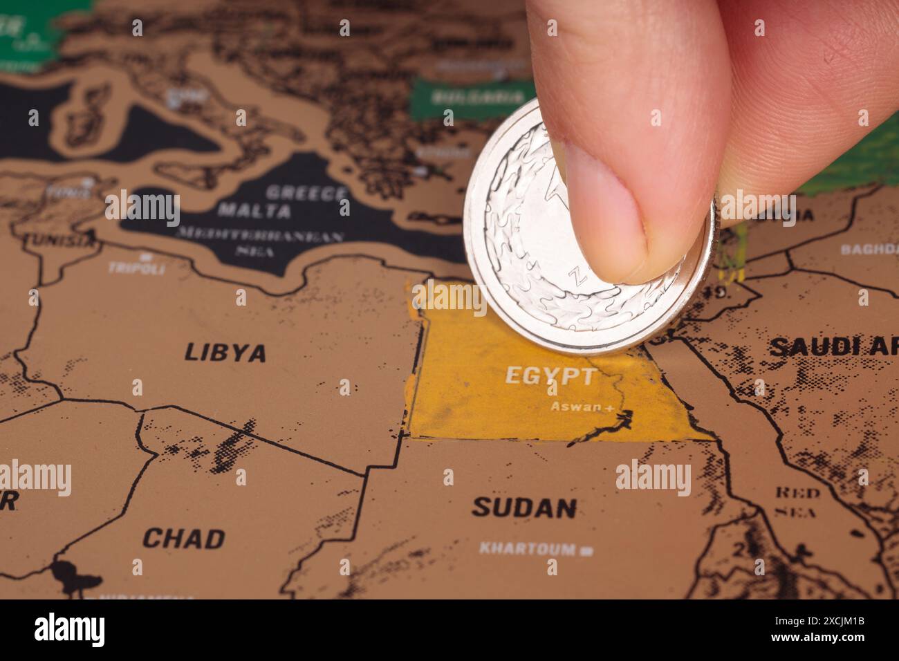 Mappa da graffiare immagini e fotografie stock ad alta risoluzione - Alamy