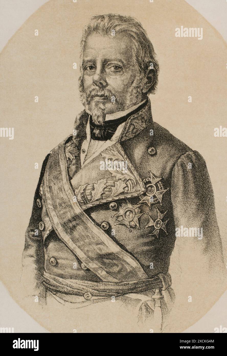 Evaristo san miguel 1785 1862 generale san miguel immagini e fotografie stock ad alta ...