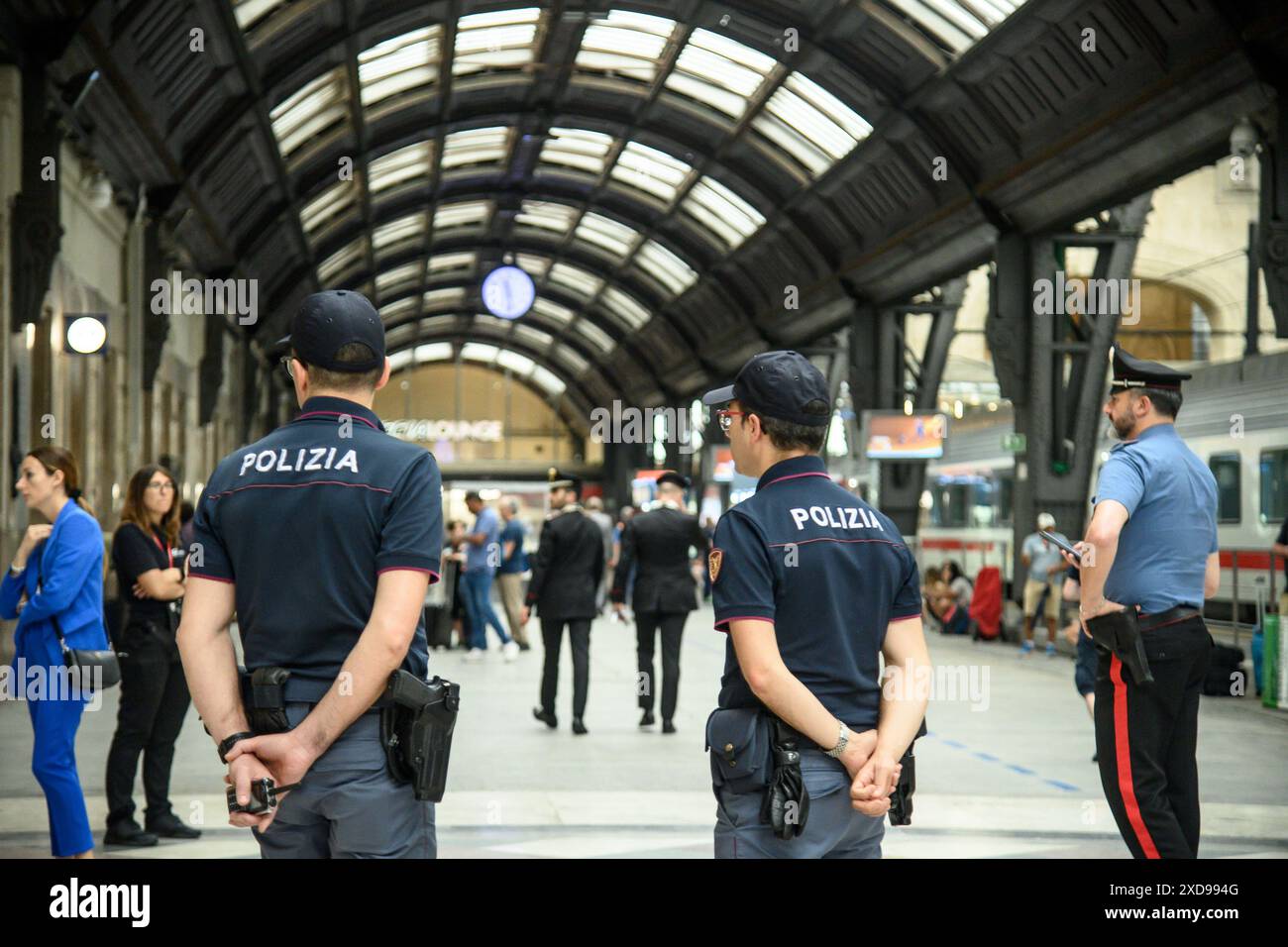 Milano, Italia. 21 giugno 2024. Presentazione FS Security Academy per la formazione di personale ...