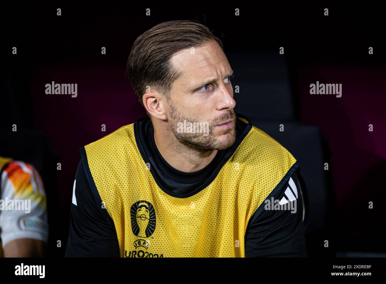 Marc-Andre ter Stegen (Deutschland #22) auf der Bank GER, Svizzera (sui ...