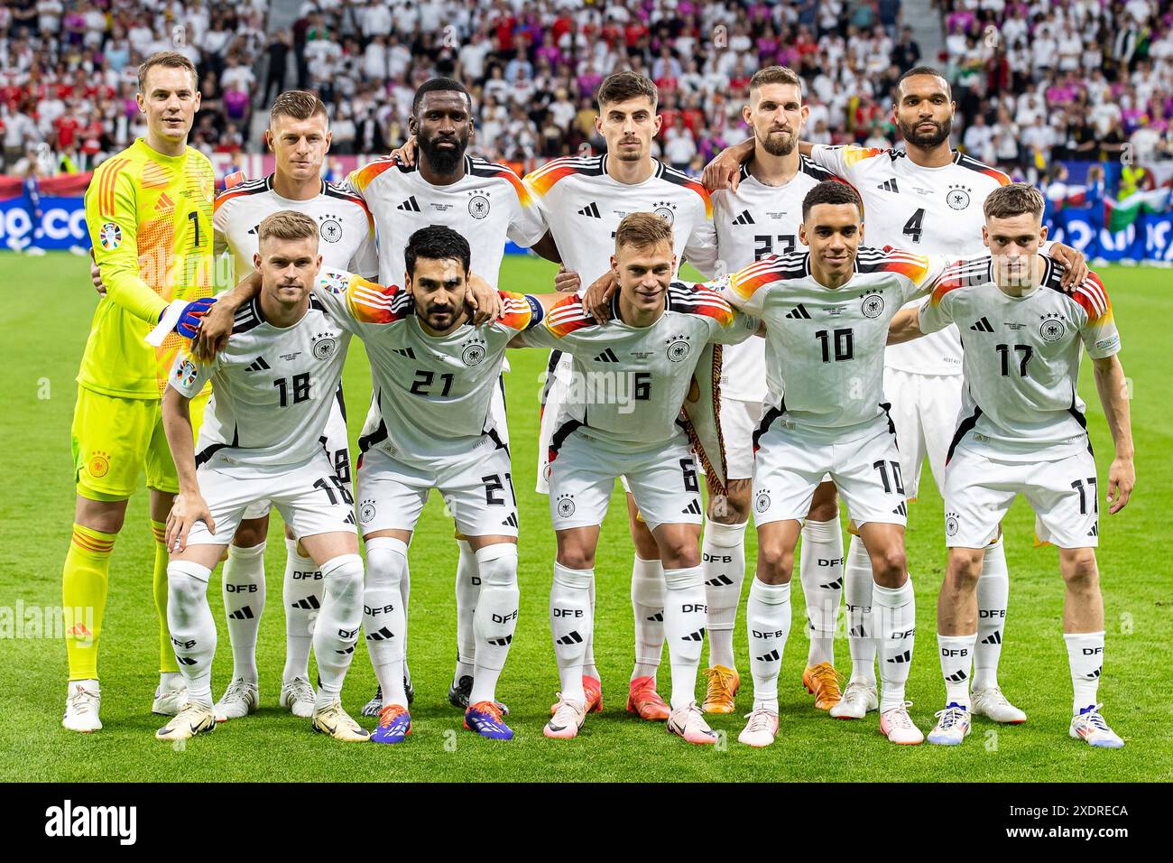 DFB Mannschaftsfoto GER, Svizzera (sui) vs. Germania (DEU), Fussball ...