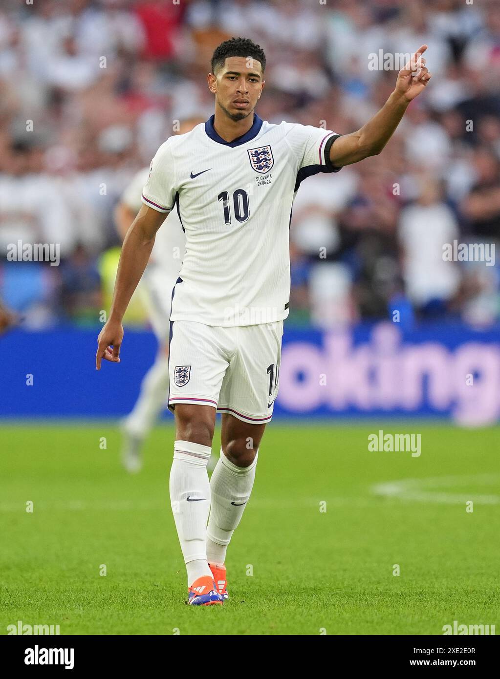 L'inglese Jude Bellingham durante la partita UEFA Euro 2024 del gruppo ...