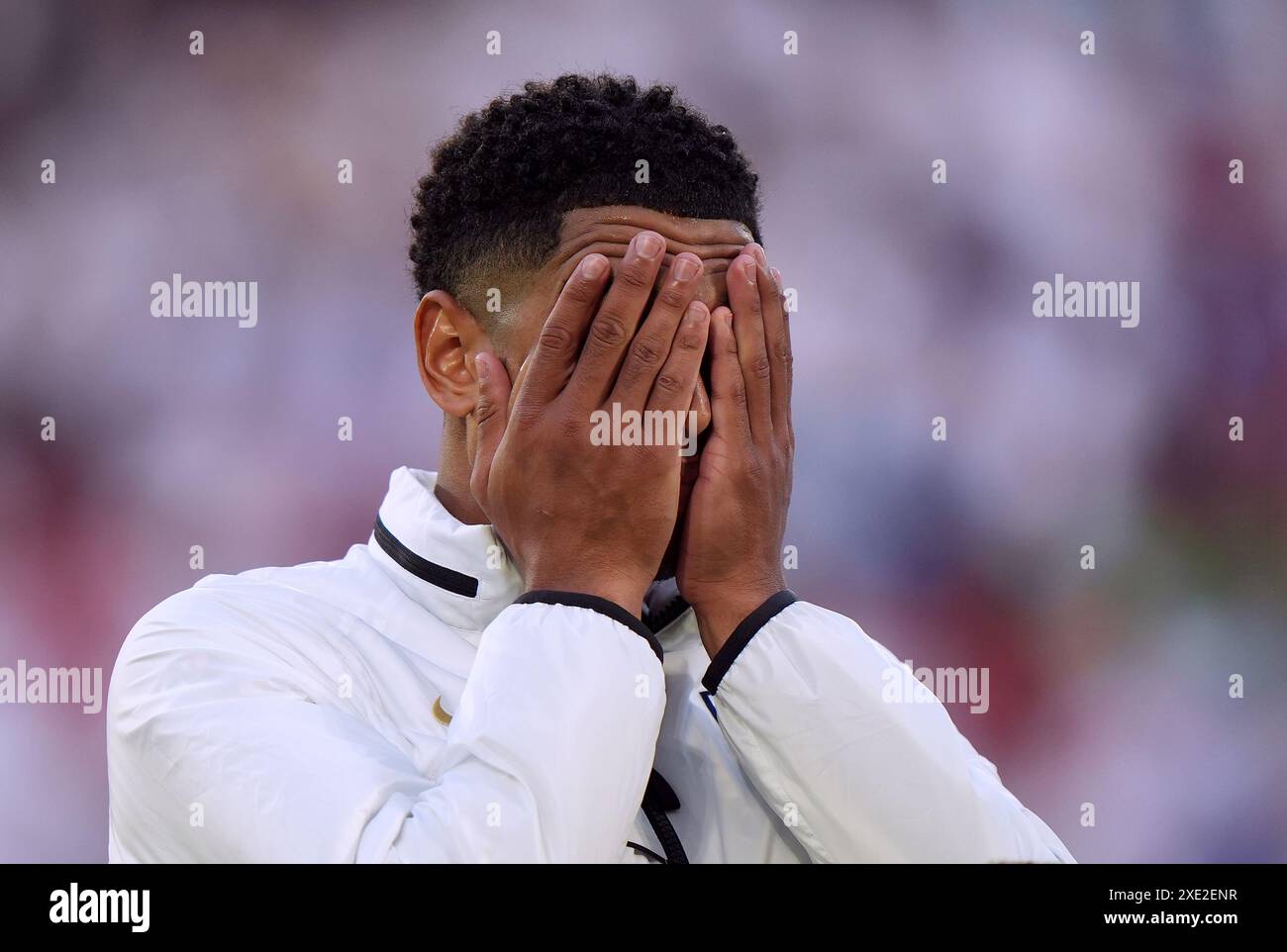 L'inglese Jude Bellingham durante la partita UEFA Euro 2024 del gruppo ...