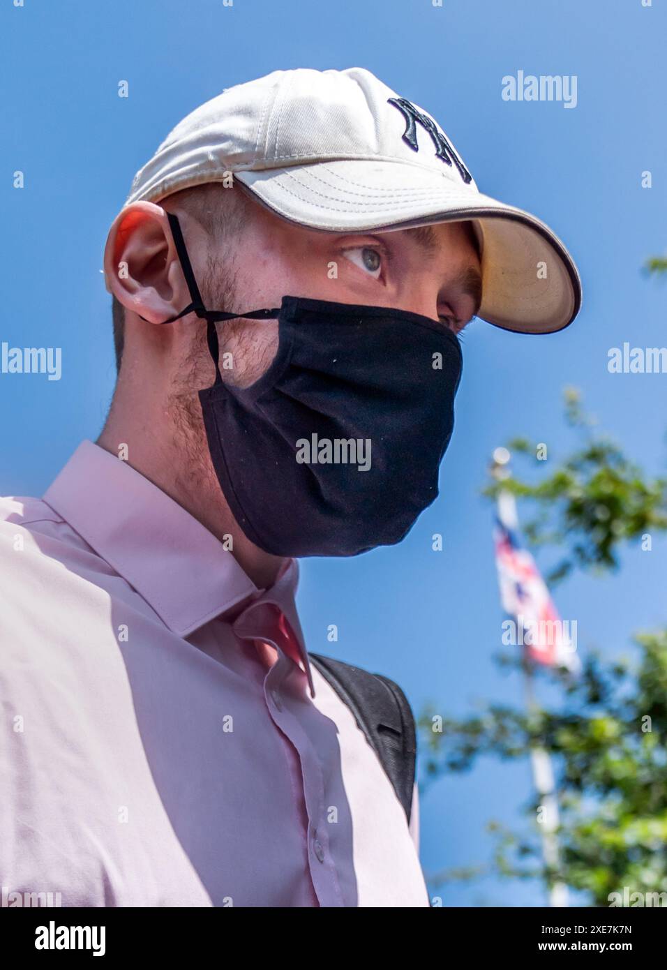 Josh Greally lascia la Barnsley Magistrates' Court, dove ha ammesso un ...