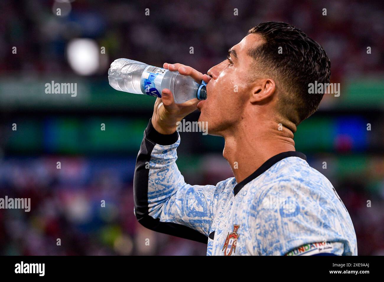 GELSENKIRCHEN, GERMANIA - GIUGNO 26: Cristiano Ronaldo del Portogallo ...