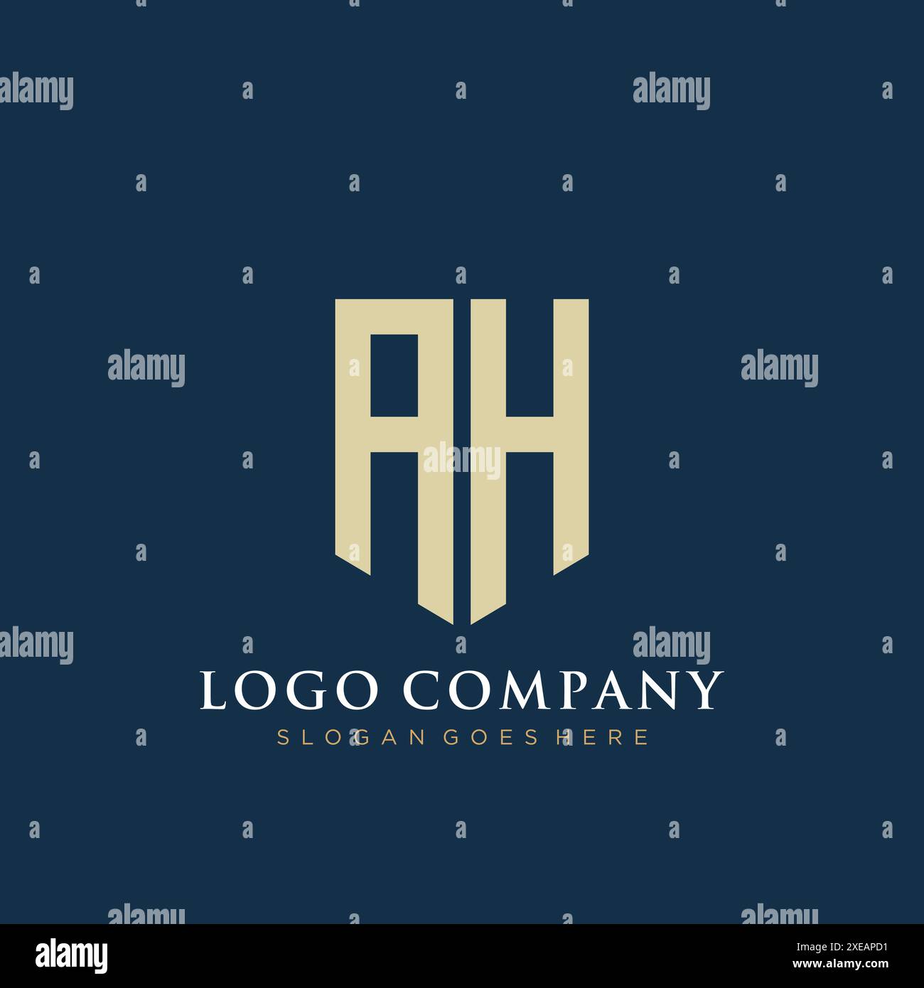 Ah lettera logo immagini e fotografie stock ad alta risoluzione - Alamy